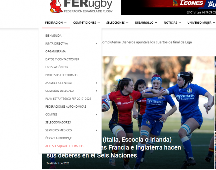 iSquad, la nueva aplicación de la FER para facilitar cualquier trámite a clubes y jugadores ...